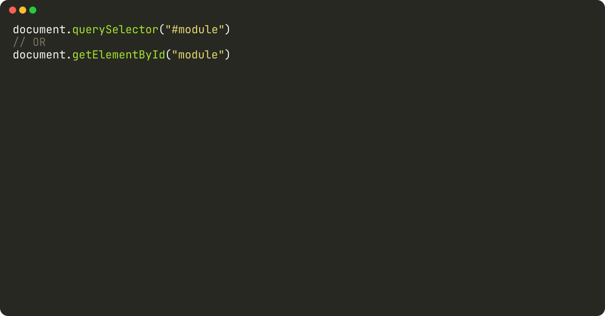 How To Get Element By Id In Javascript 