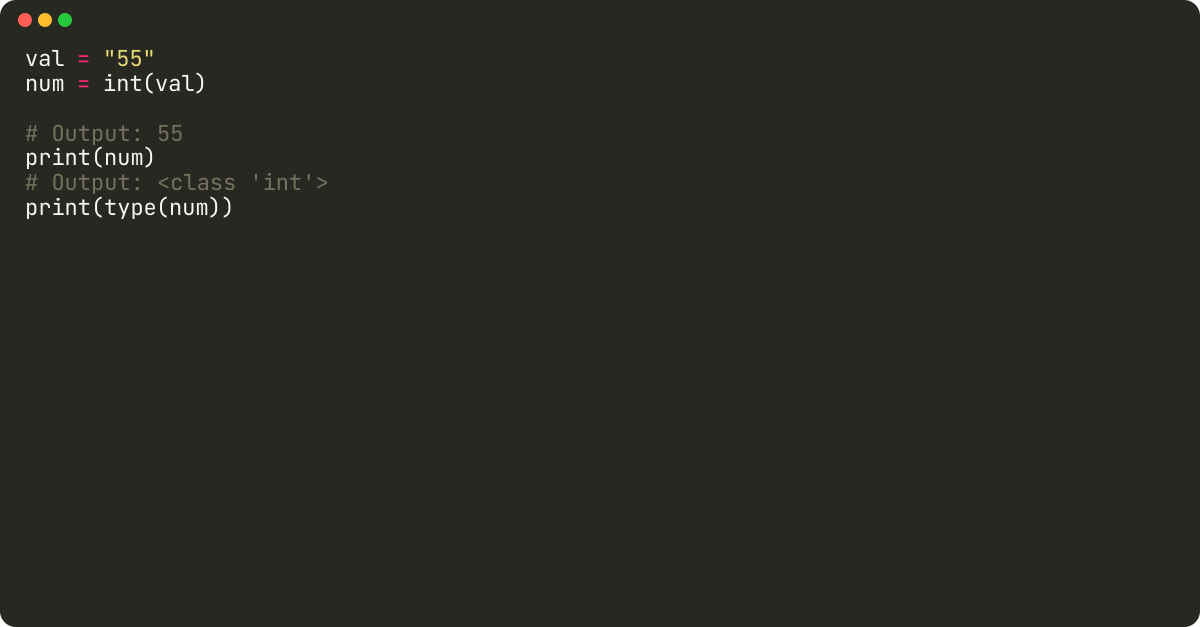 How To Convert String To Int In Python 