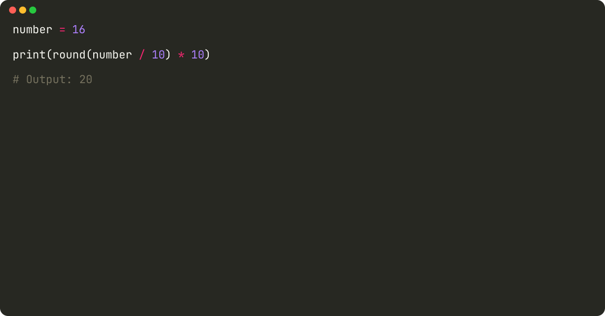 How To Round To Nearest 10 In Python how-to-round-to-nearest-10-in-python