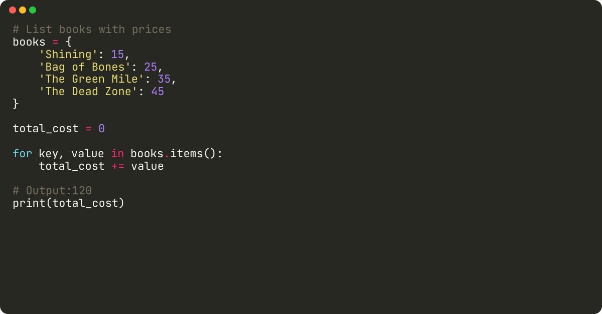 How To Sum Values In A List In Python 