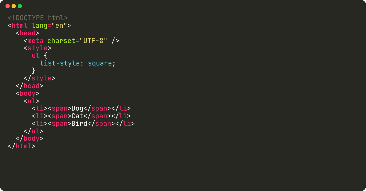How To Change List Marker In CSS 