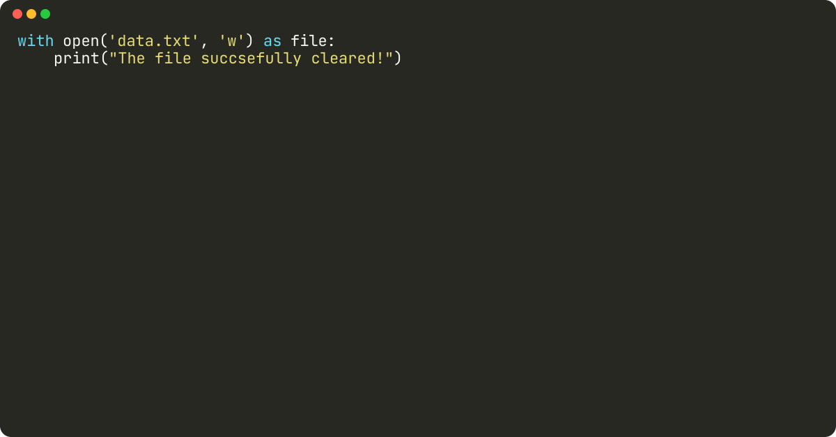 How To Erase The Text File Content In Python how-to-erase-the-text-file-content-in-python