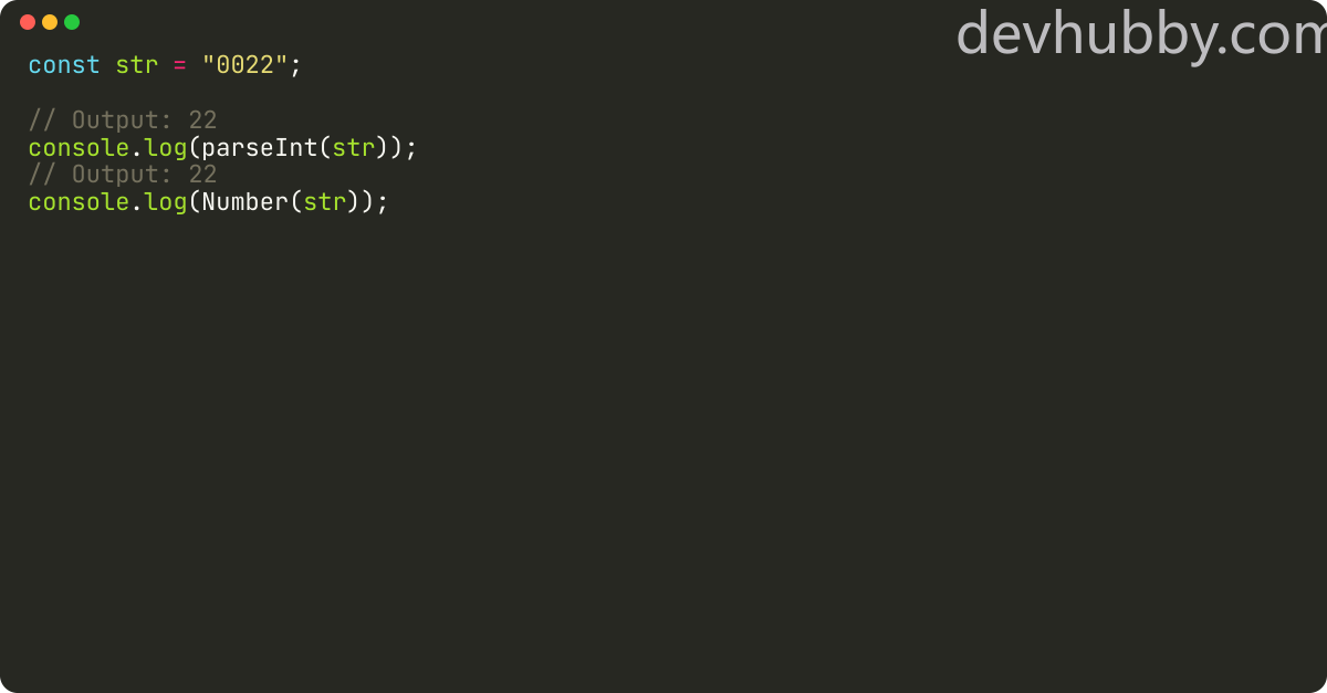 How To Trim Leading Zeros In Javascript 