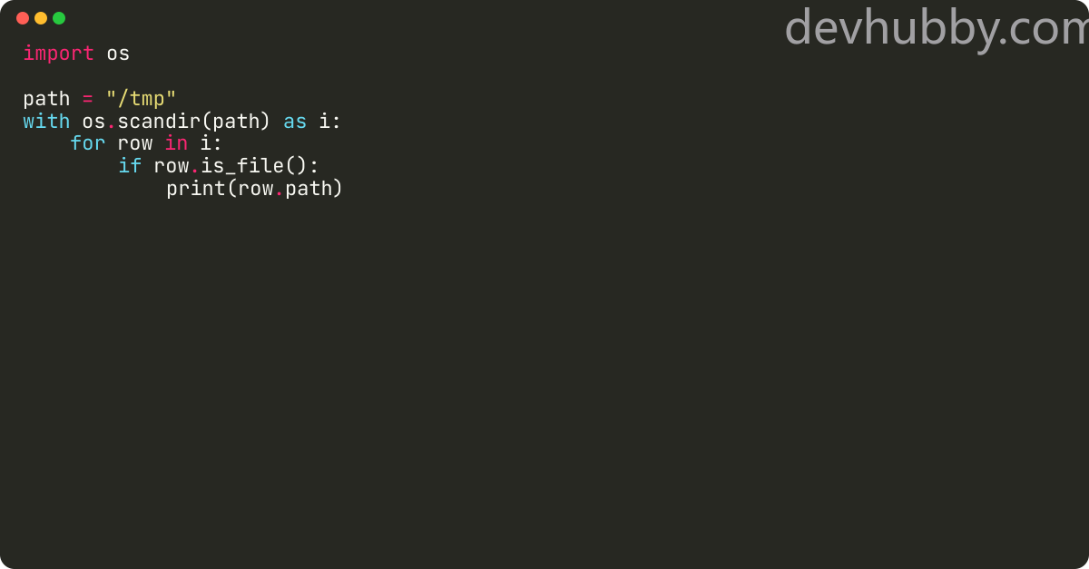 How To Loop Over Files In A Folder In Python 