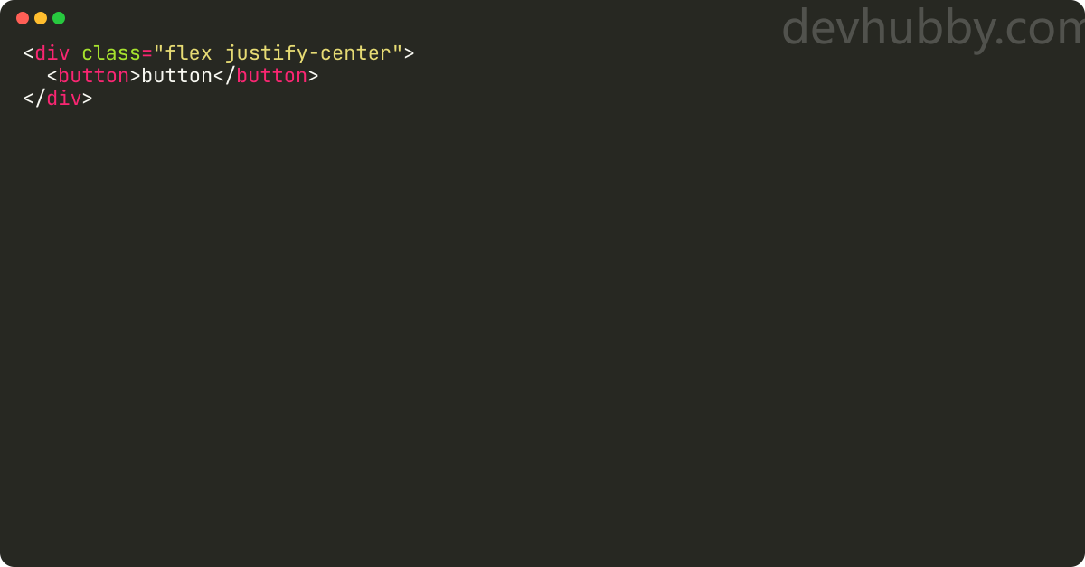 how-to-center-button-in-tailwind-css