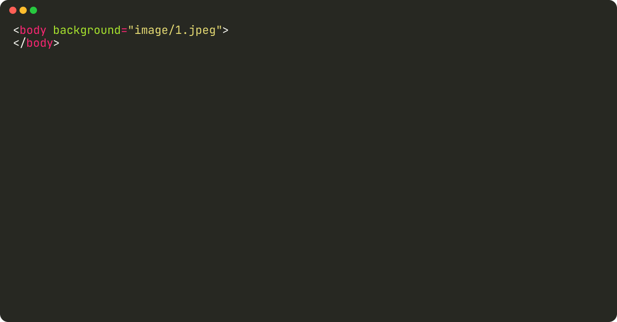 How To Add Background Image In HTML 