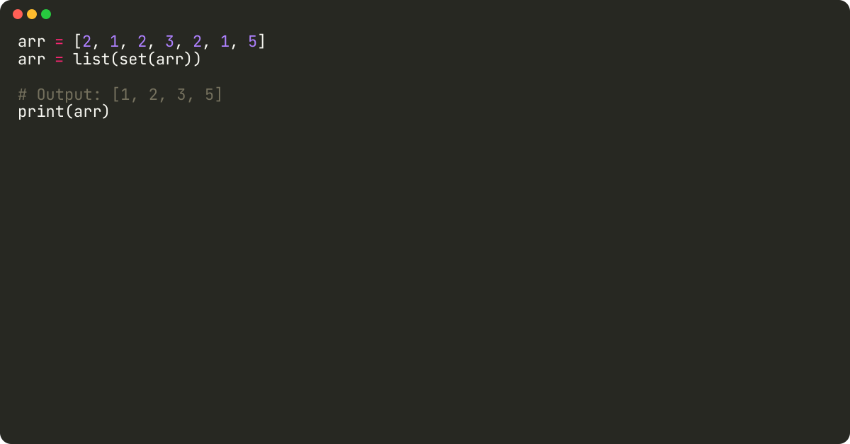 how-to-remove-duplicates-from-a-list-in-python