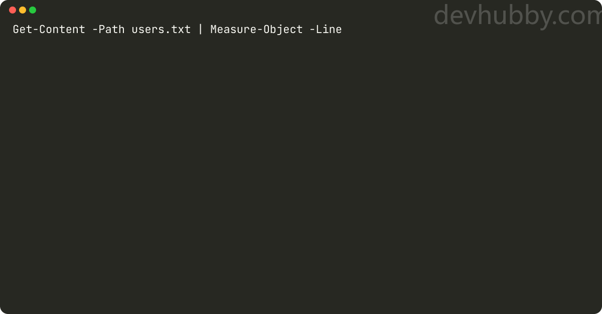 How To Check How Many Lines Are In A File In PowerShell how-to-check-how-many-lines-are-in-a-file-in-powershell