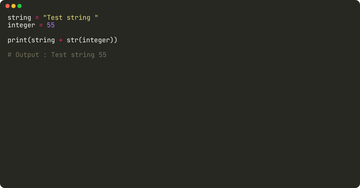 how-to-add-number-and-string-in-python