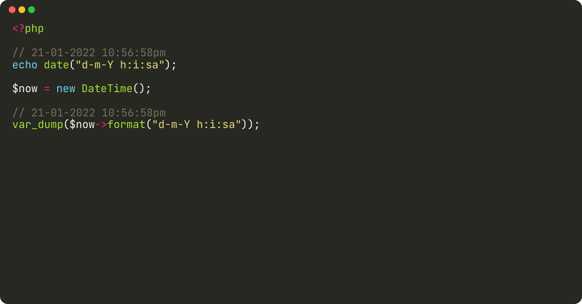 How To Get Current Server Time In PHP 