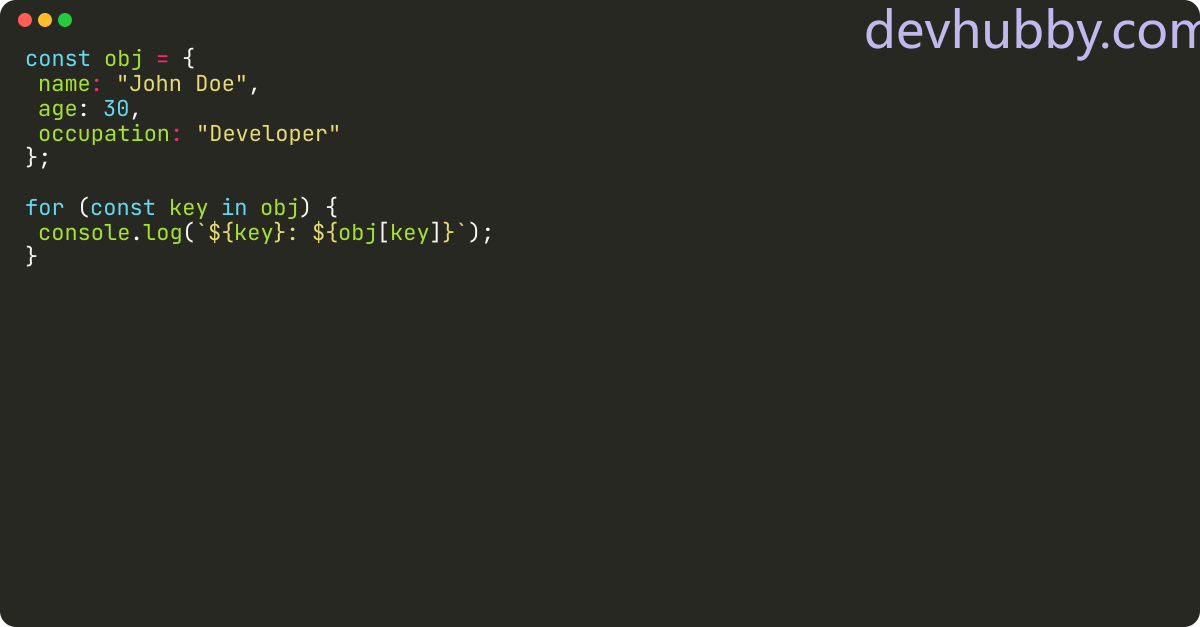 How To Get Object Keys In TypeScript 