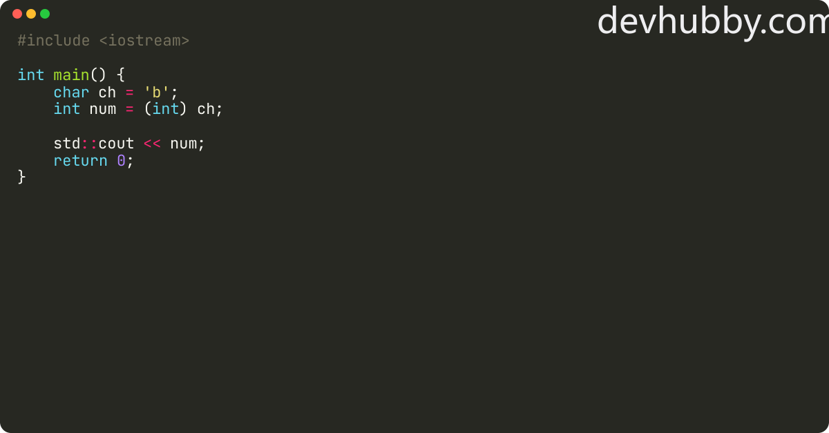 How To Convert Char To Int In C 