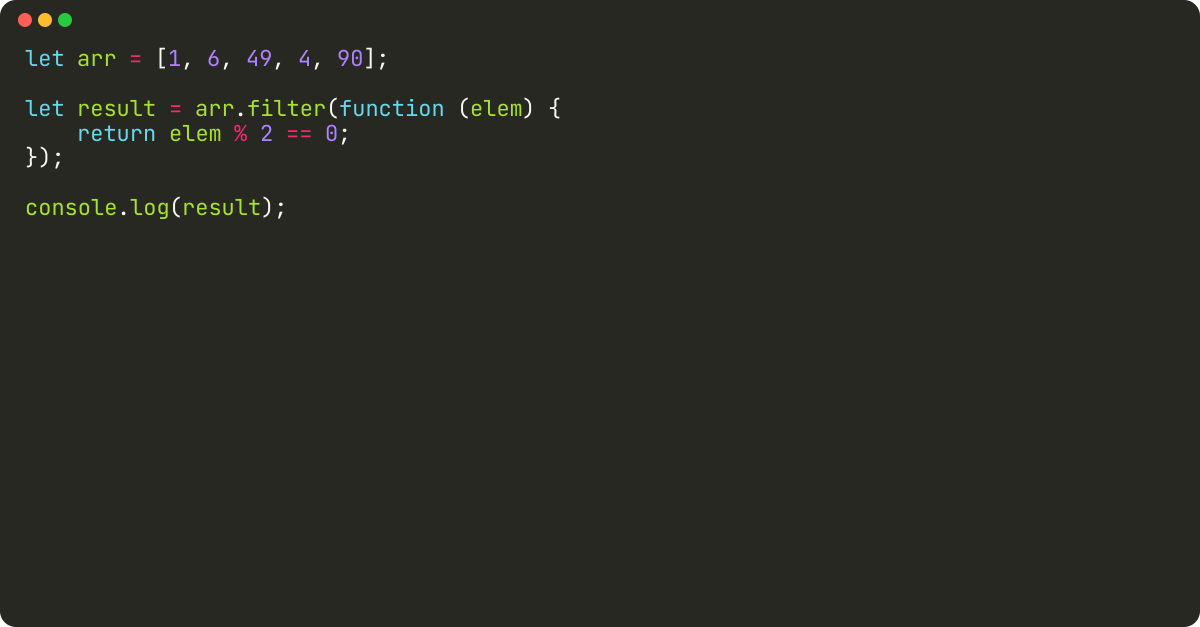 How To Find Even Numbers In An Array In Javascript 