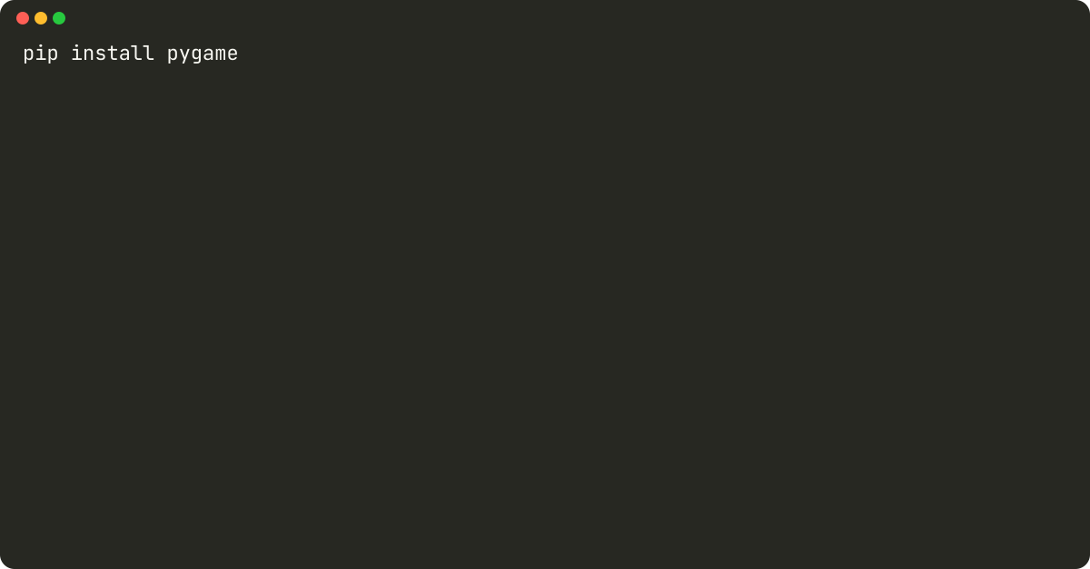 how-to-install-pygame-library-in-python
