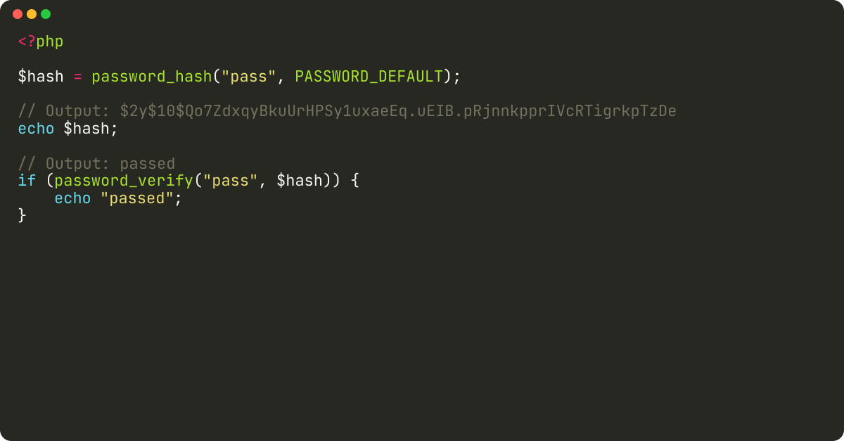 how-to-hash-password-and-verify-password-in-php