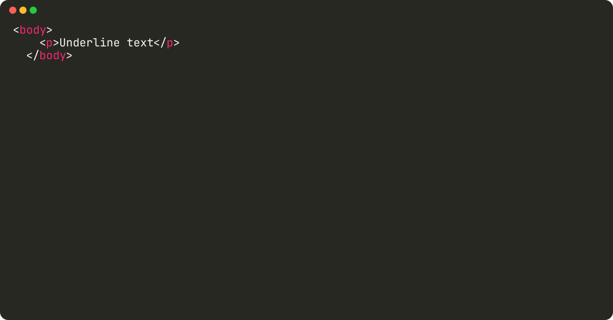 How To Add Text Underline In CSS 