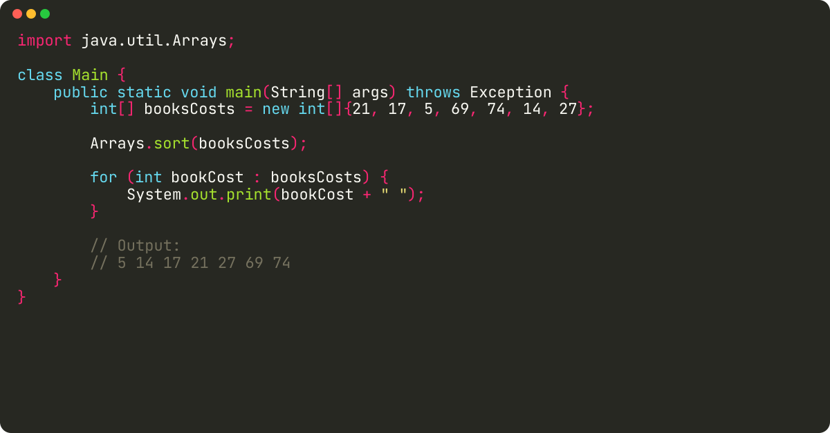 How To Sort An Array In Ascending Order In Java 