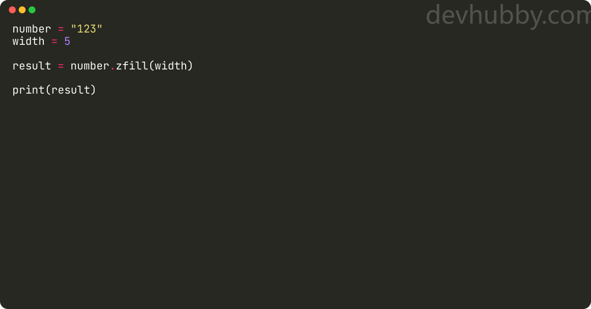 how-to-add-leading-zeros-in-python