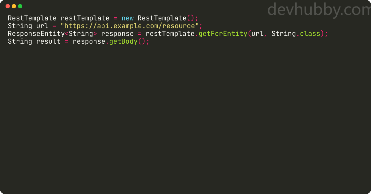 How To Consume Rest Api In Spring Boot 